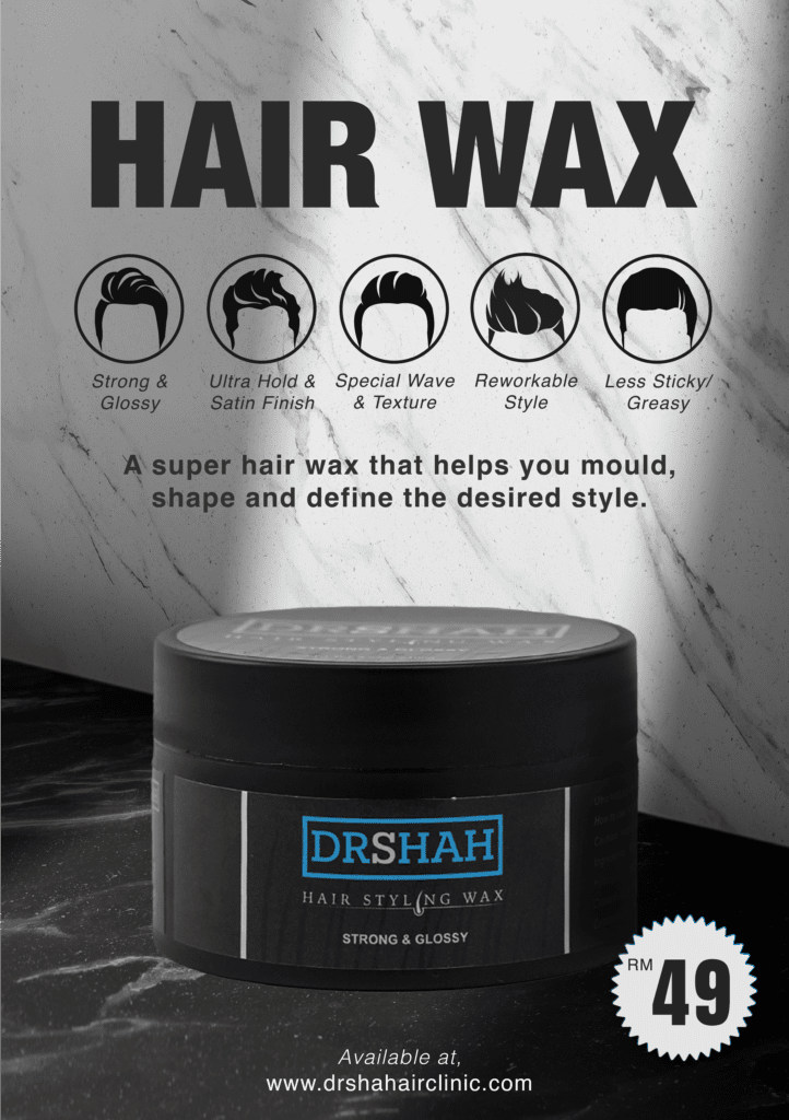 Hair Wax – Strong & Glossy (100g) – Dr Shah Hair Clinic